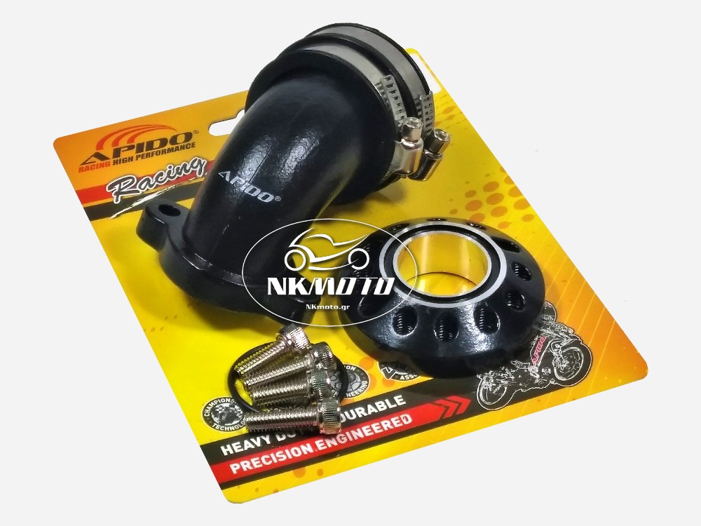 Λαιμός καρμπυρατέρ 28mm ρυθμιζόμενος Apido - NKmoto