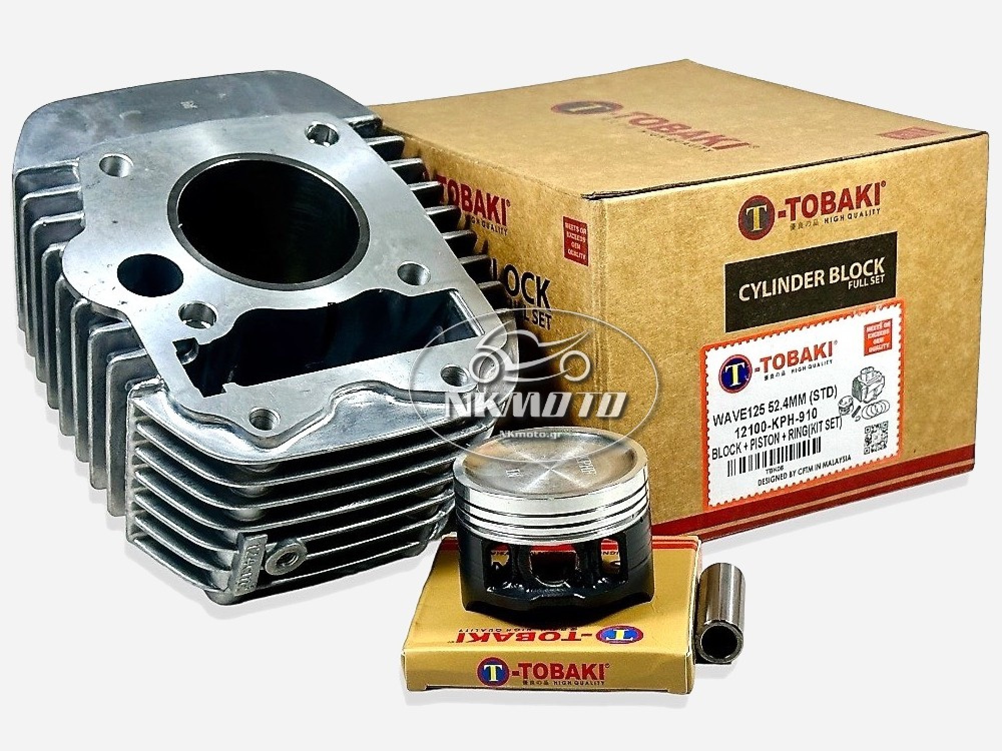 ΚΥΛΙΝΔΡΟΠΙΣΤΟΝΟ INNOVA 125 STD TOBAKI - NKmoto