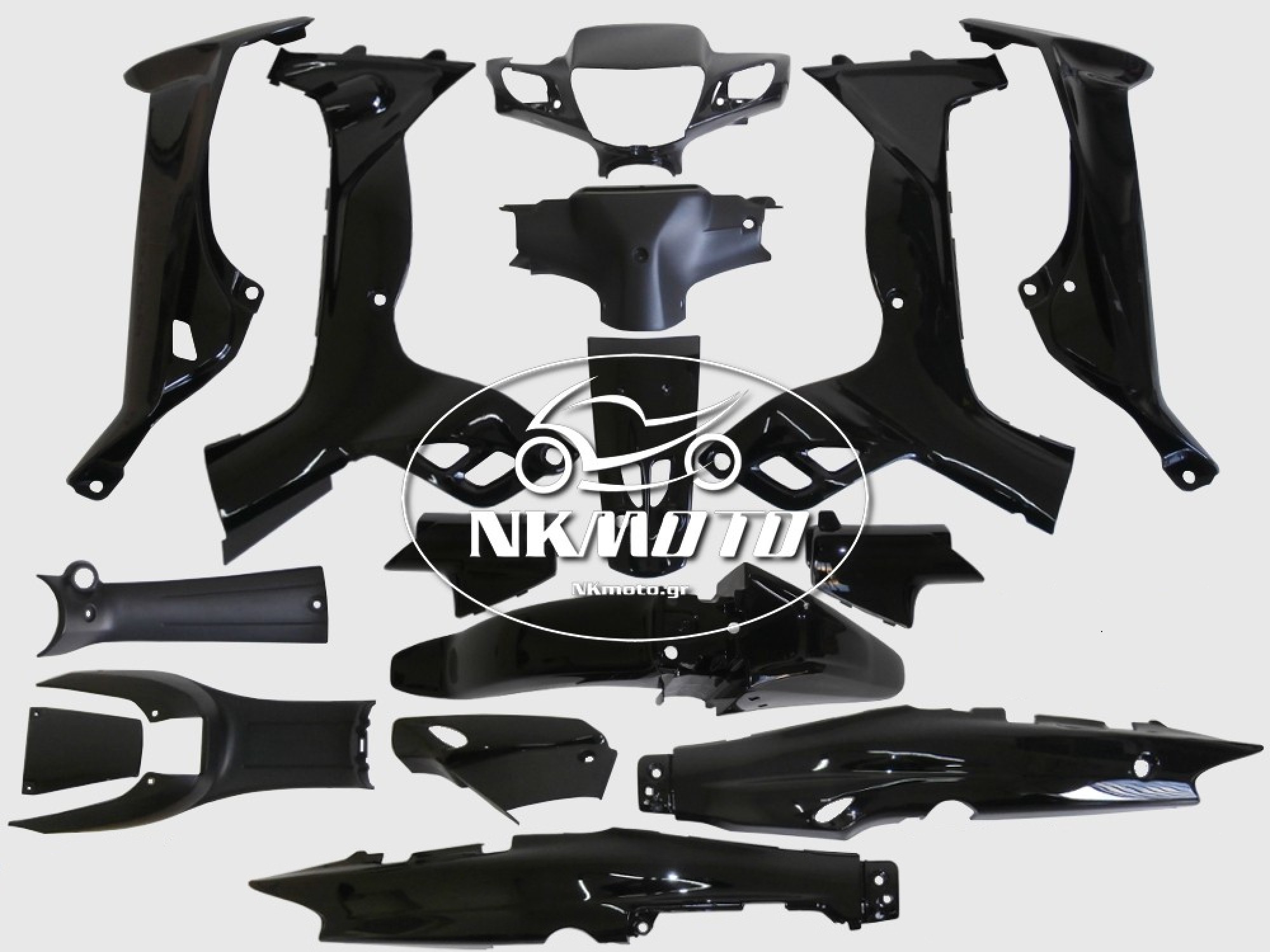 Κουστούμι Crypton r 105 μαύρο Titan - NKmoto