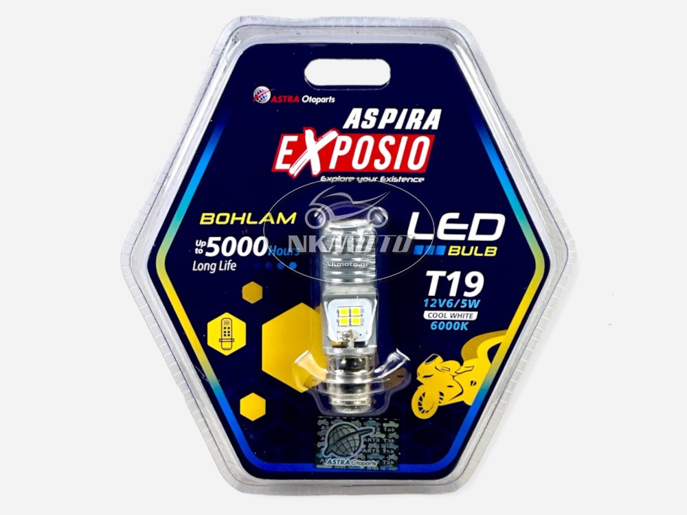 ΛΑΜΠΑ T19 LED ASPIRA - NKmoto