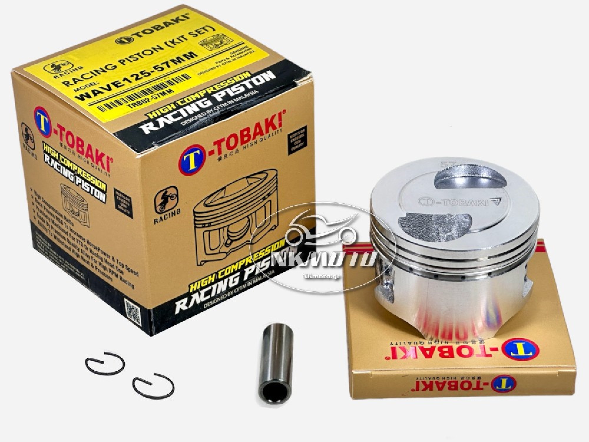 ΠΙΣΤΟΝΙ INNOVA 125 TOBAKI 57MM - NKmoto